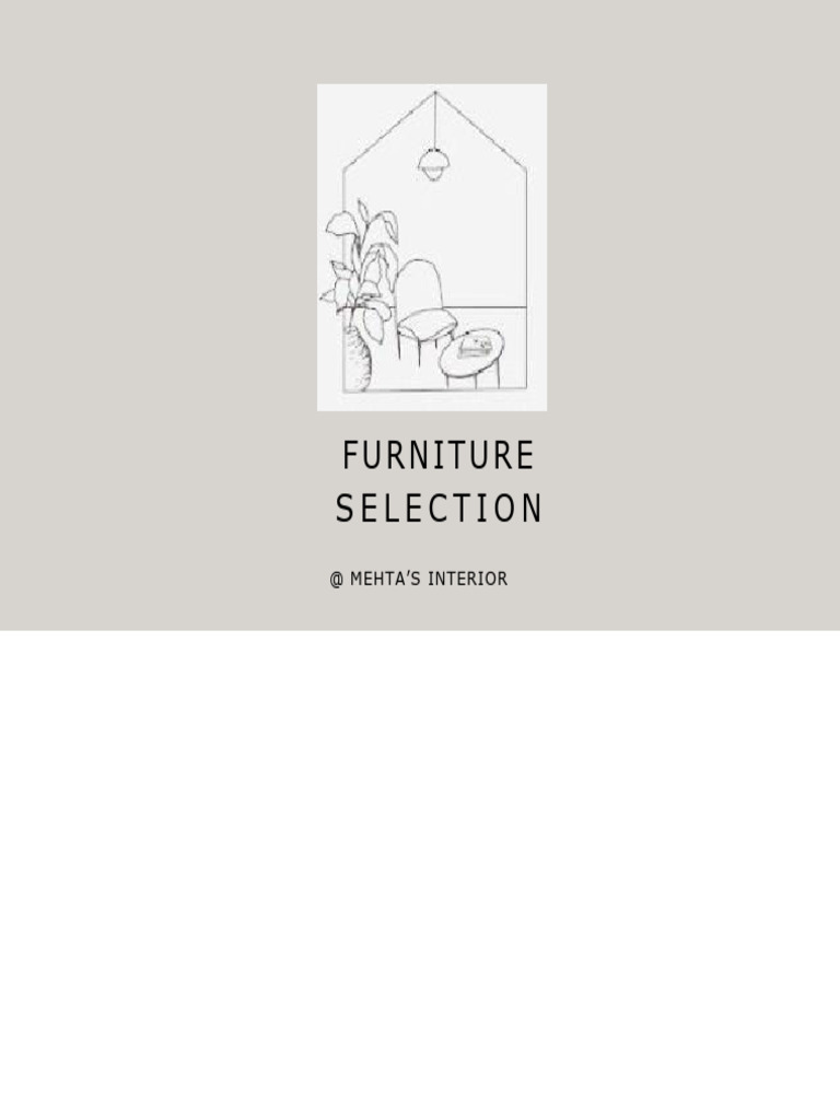 Custom Furniture Selection Guide | PDF | Bedroom | Home
