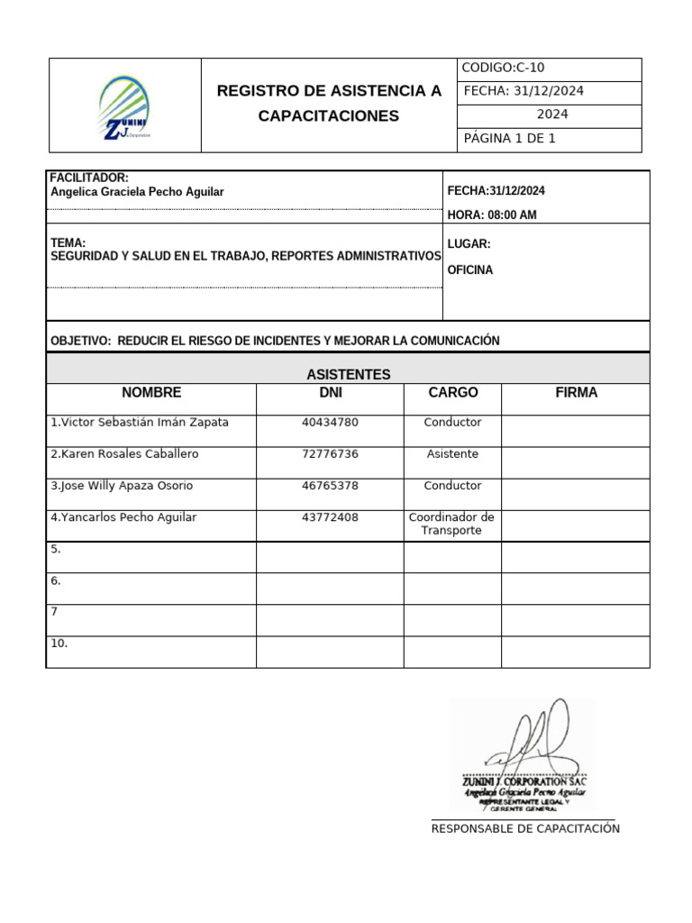 Capacitacion 31-12 | PDF