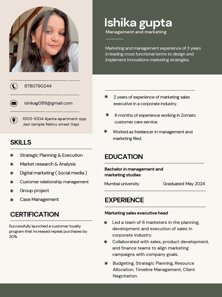 Ishika gupta cv | PDF