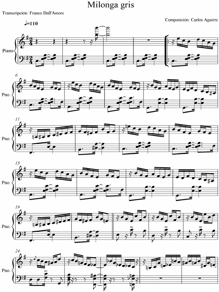 Milonga Gris - 0001 | PDF