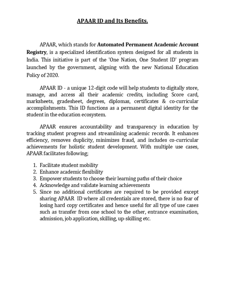 APPAR Consent Form For Students-1 | PDF | Identity Document | Access ...