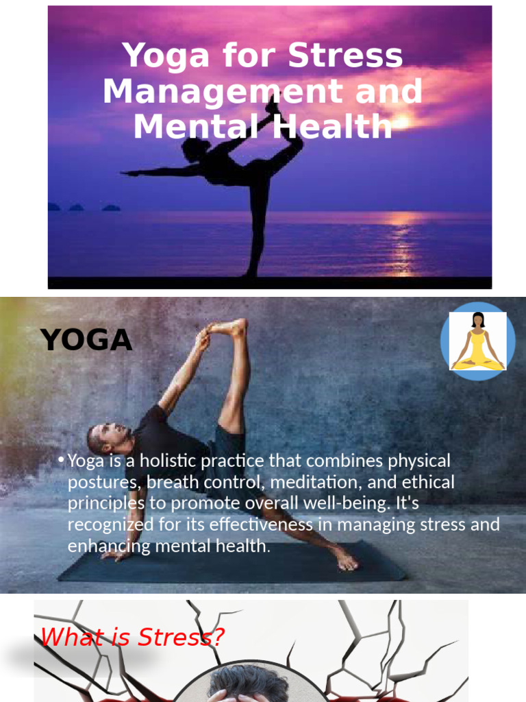 Yoga for Stress Relief and Management | PDF | Stress (Biology) | Mental ...