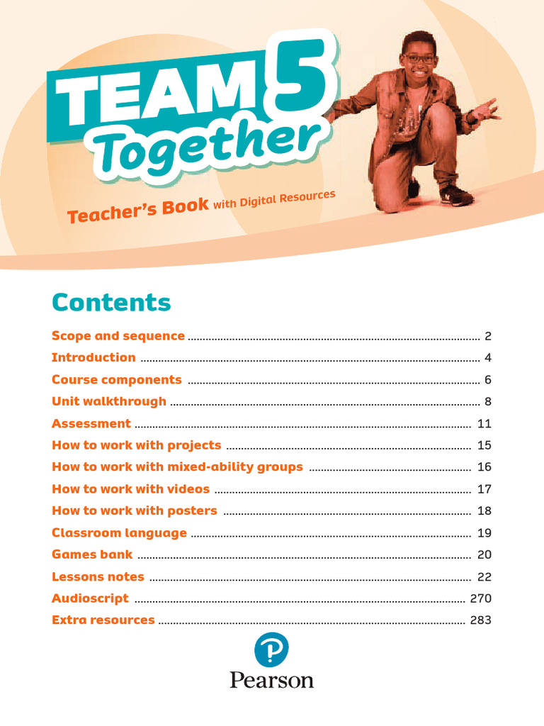 Team Together 5 TB 9781292292663 UNIT 1 | PDF | Teachers | Vocabulary