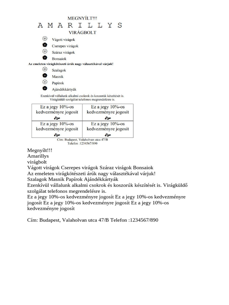 Táblázat Word | PDF