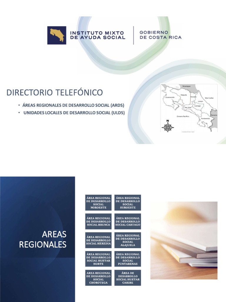 Directorio Area Regionales de Desarrollo Local | PDF