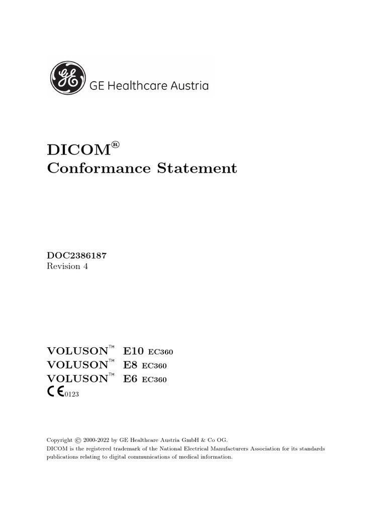 Voluson Dicom | PDF | Medical Imaging | I Pv6
