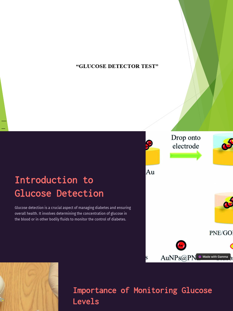 Innovative Glucose Detection Solutions | PDF | Sensor | Diabetes