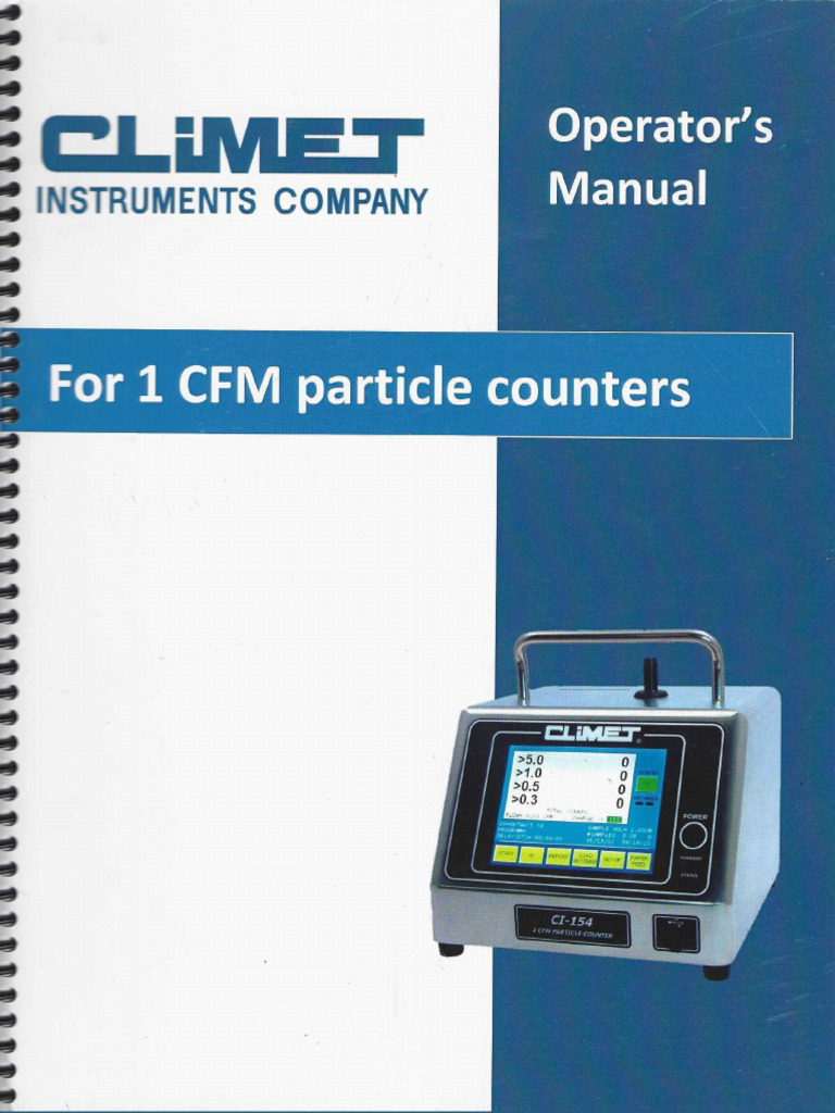 Manual de Usuario Climet | PDF