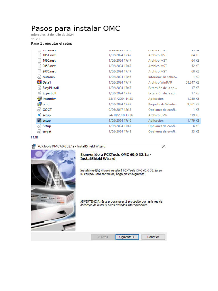 Pasos para Instalar OMC | PDF | Informática | Ciencias de la Computación