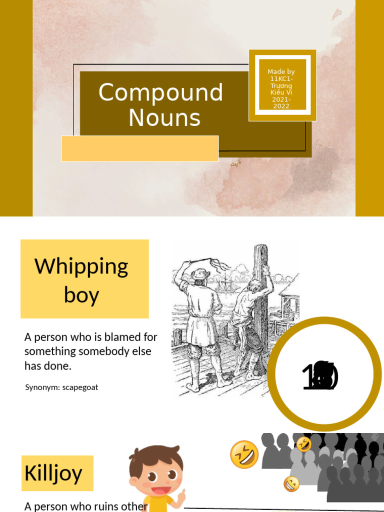 Compound Nouns and Their Meanings | PDF | Zoology