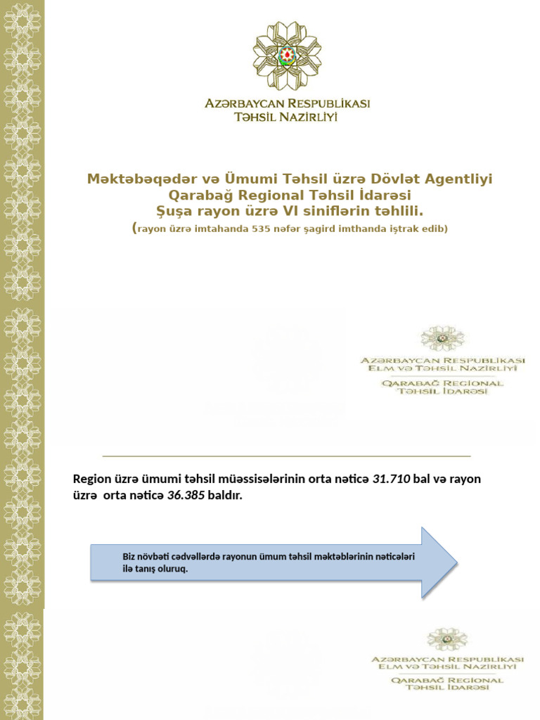 6-Cı Sinif Monitorinq | PDF