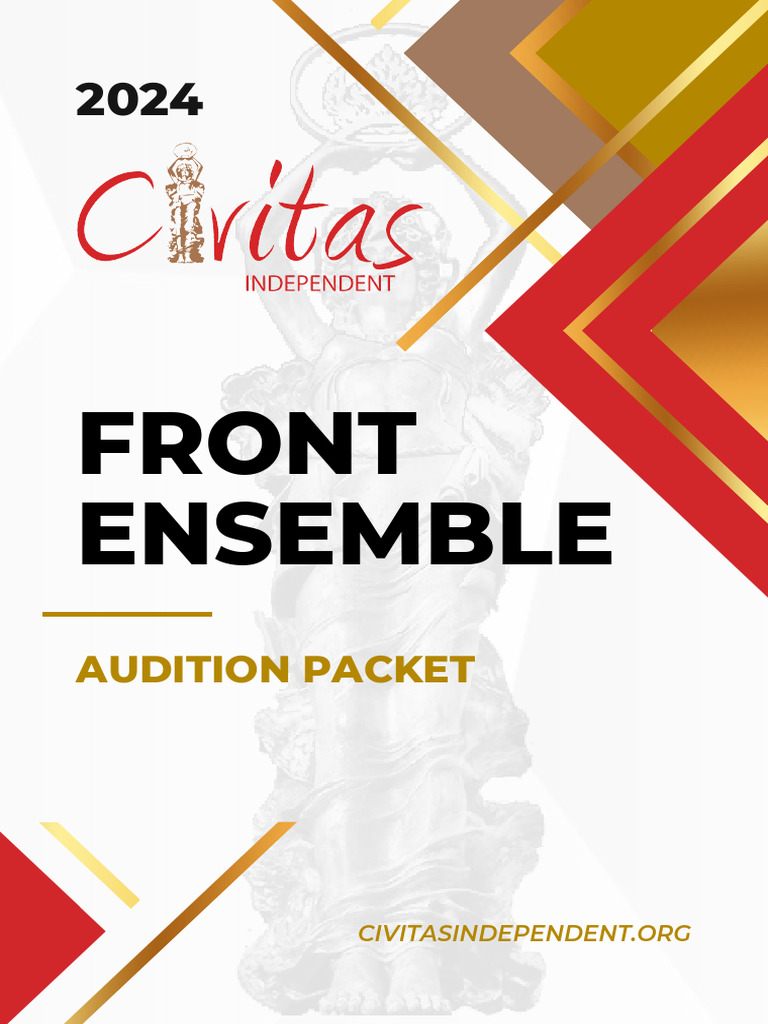 2024 Civitas Front Ensemble Audition Packet | PDF | Musicology