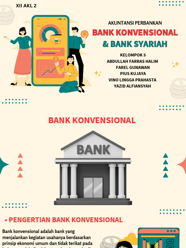 BANK KONVENSIONAL & BANK SYARIAH (Kelompok 5) XII AKL 2 | PDF