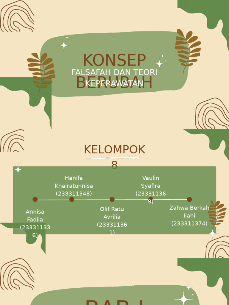 Falsafah 8 Konsep Berubah | PDF