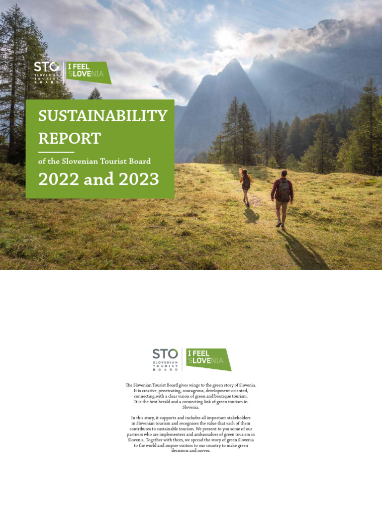 Sustainability Report STB 22 23 | PDF | Sustainability | Tourism