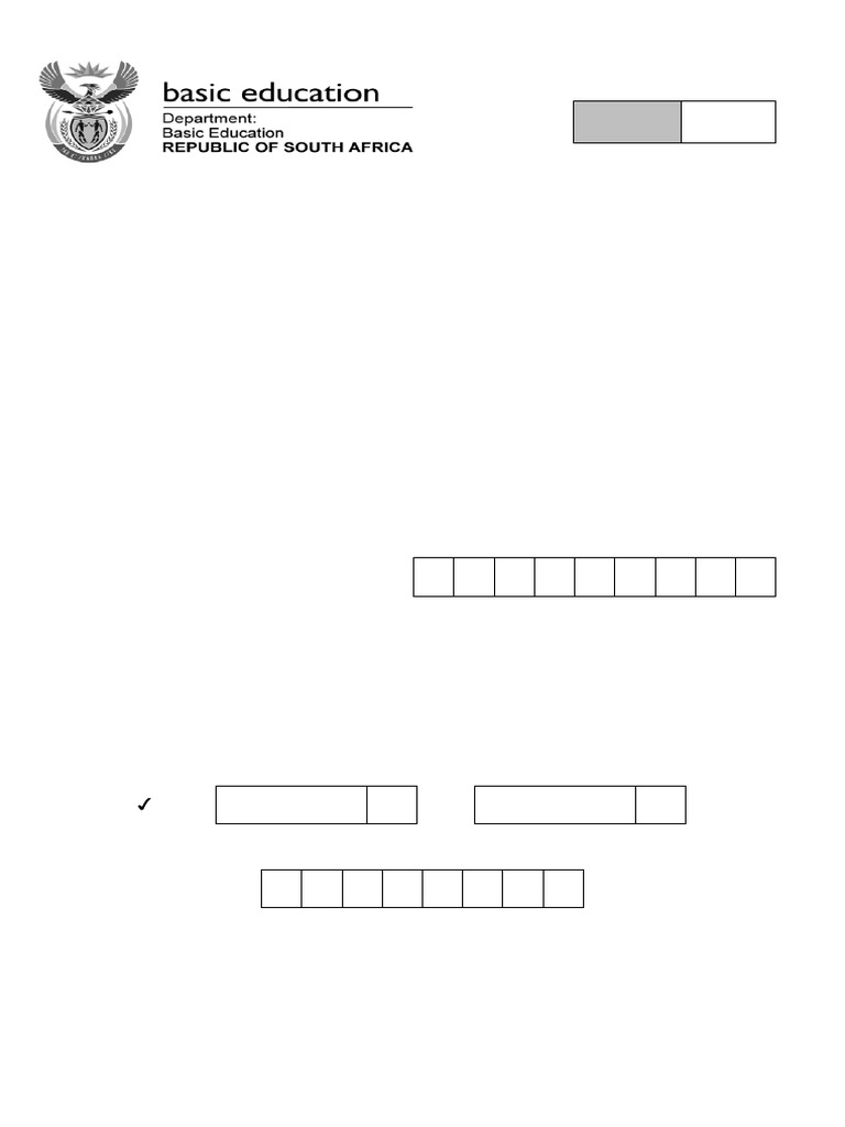 New 2013 Grade 1 Sepedi HL 2013 Test | PDF