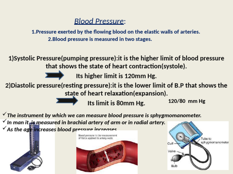 Blood Pressure Final | PDF