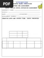 Grade 8 Rationalized Creative Art and Sports Notes (Complete) | PDF ...