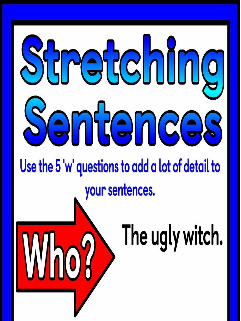 Stretching Sentences | PDF