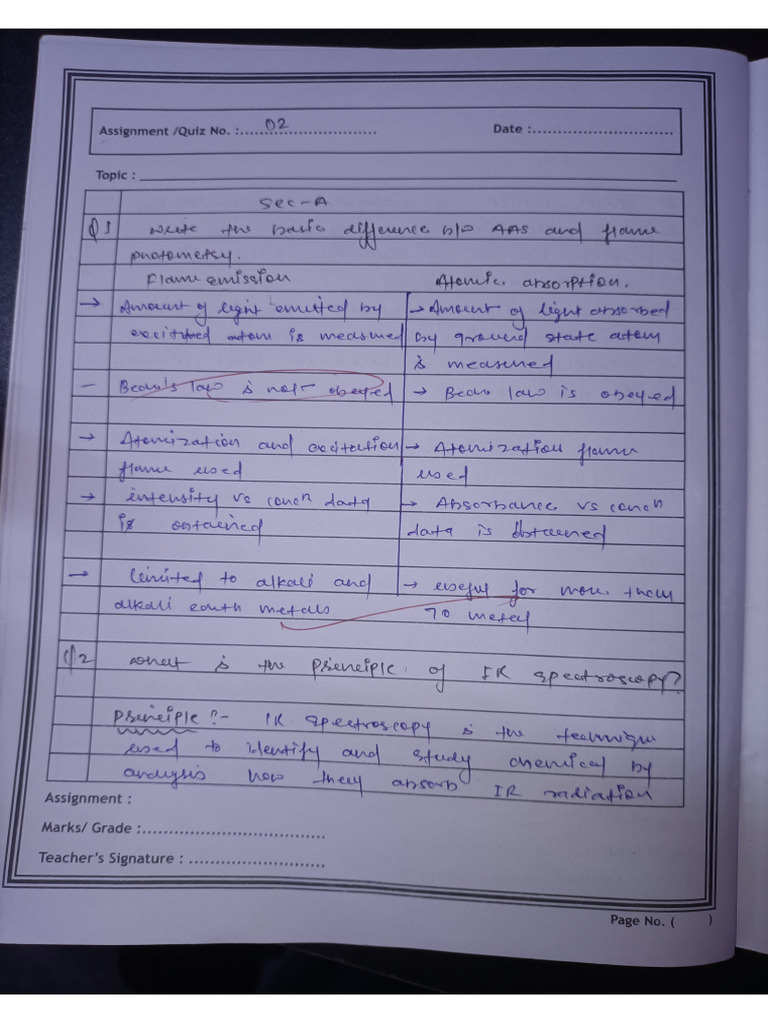 IMA 2 Assignment | PDF