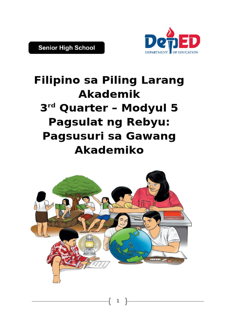 Filipino Sa Piling Larang - Akademik Module 5 | PDF