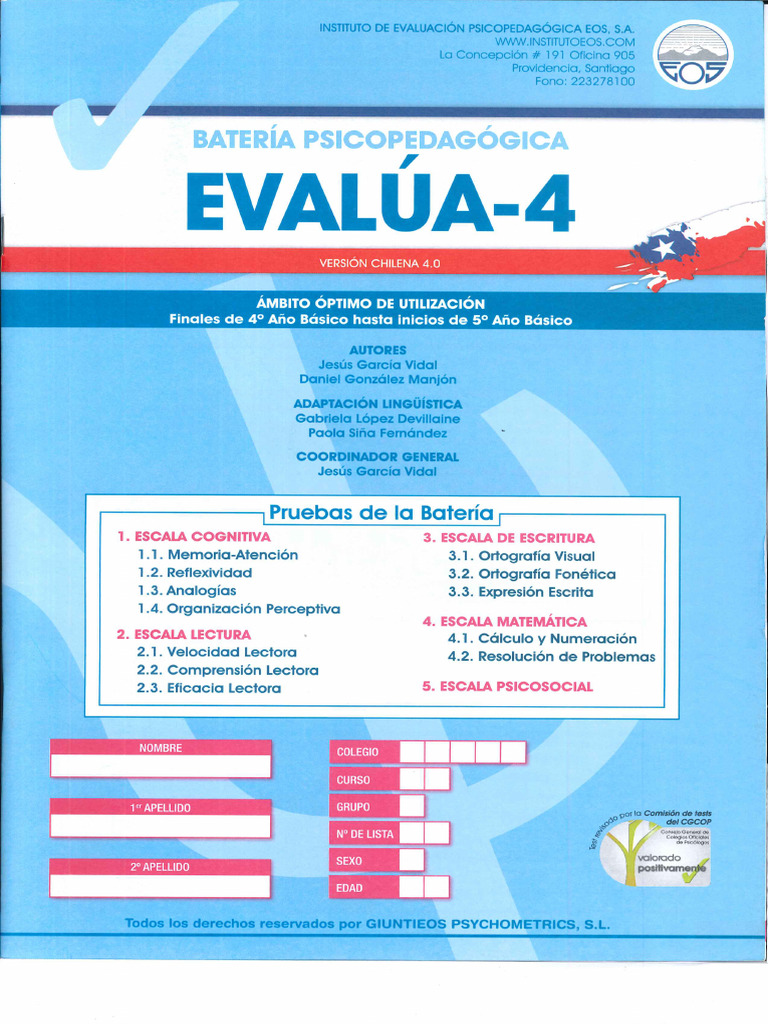 Evalua 4 | PDF