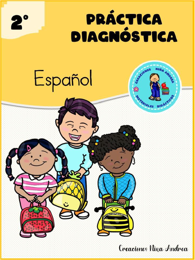 Práctica Diagnóstica de Español Infantil | PDF | Palabra