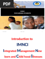 IMNCI Powerpoint | PDF | Infants | Child Mortality