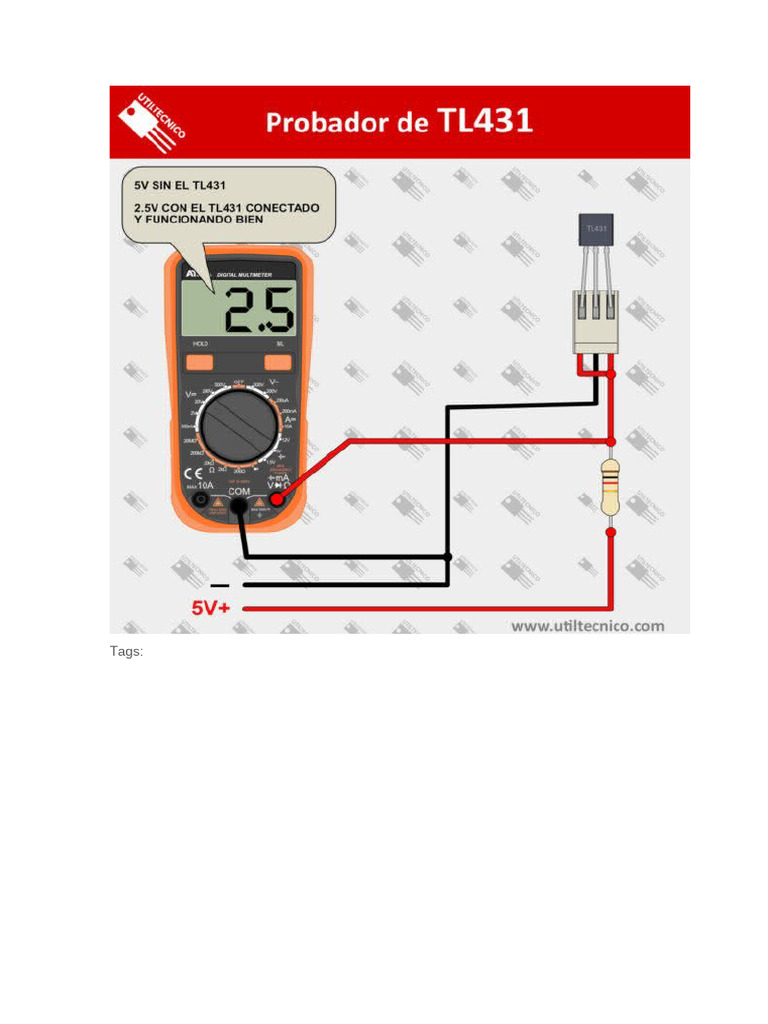 herramienta probador de tl431 | PDF