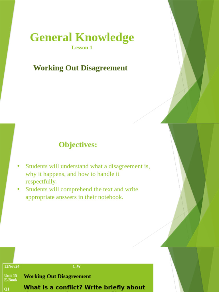 5313 GK Lesson 1 | PDF