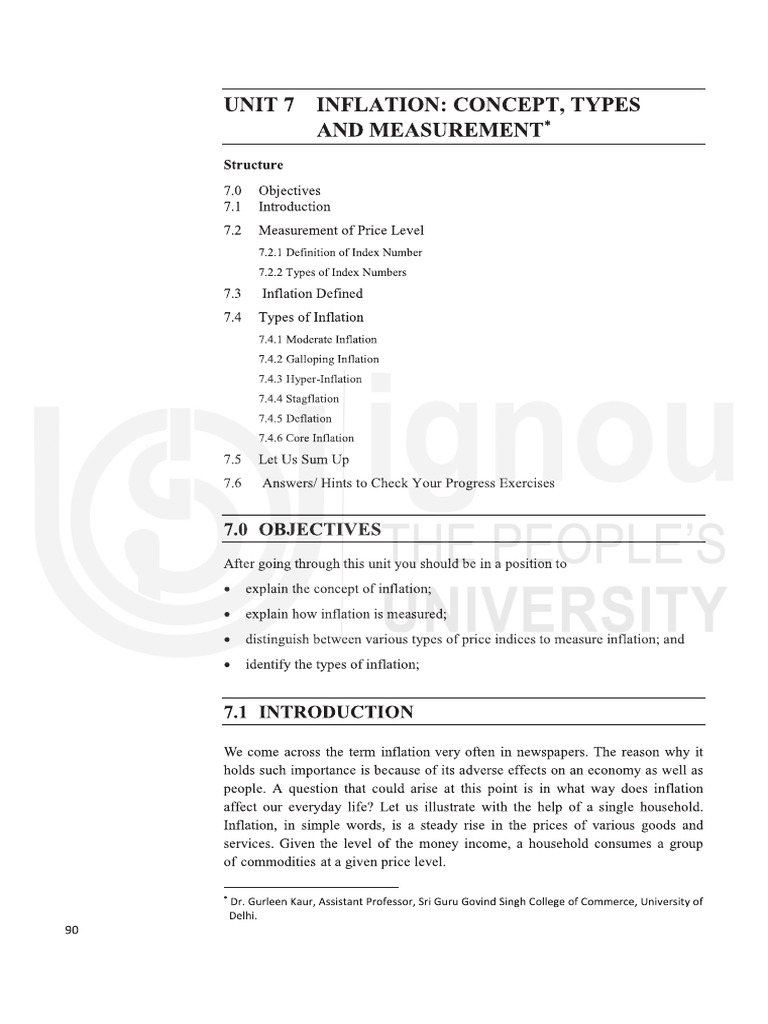 17-Inflation - Meaning, Types-25-03-2025 | PDF
