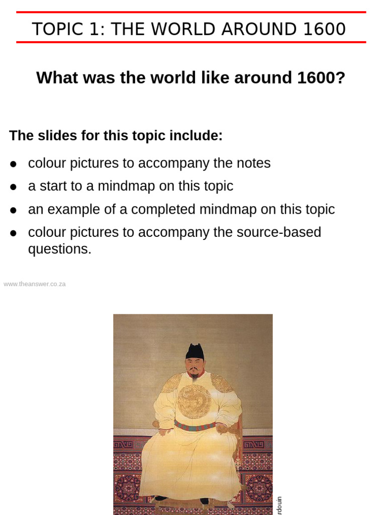 History Grade 10 Pics For Topic 1 | PDF | Mughal Empire