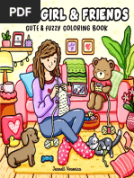 Froggy Days by Miss Kitsch (Coloring Book) | PDF