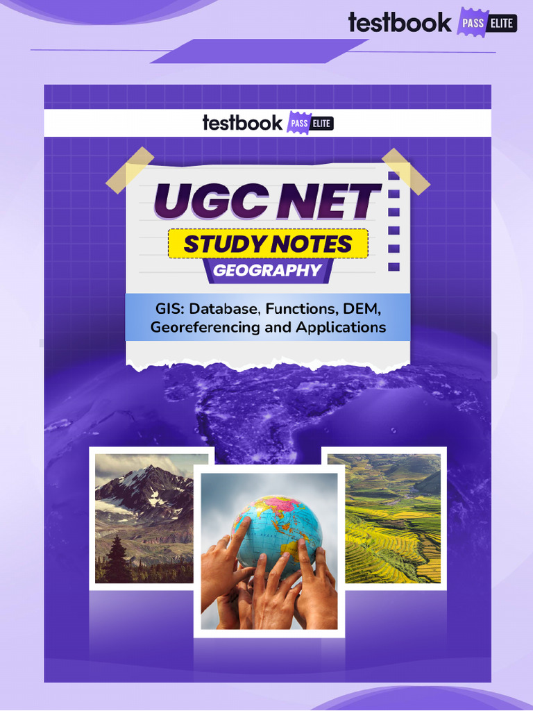 GIS Database, Functions, DEM, Georeferencing and Applications | PDF ...