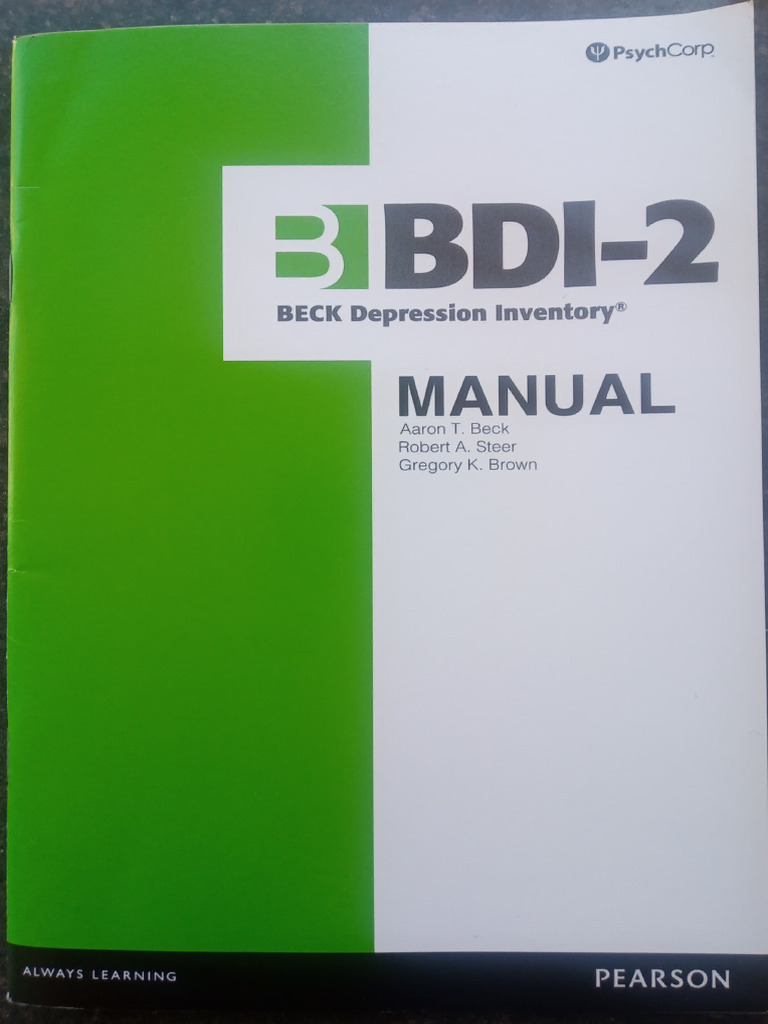 BDI-2 Manual | PDF