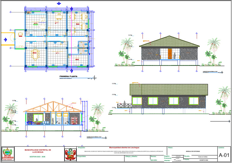A1-Plano Arquitectura Turistico | PDF