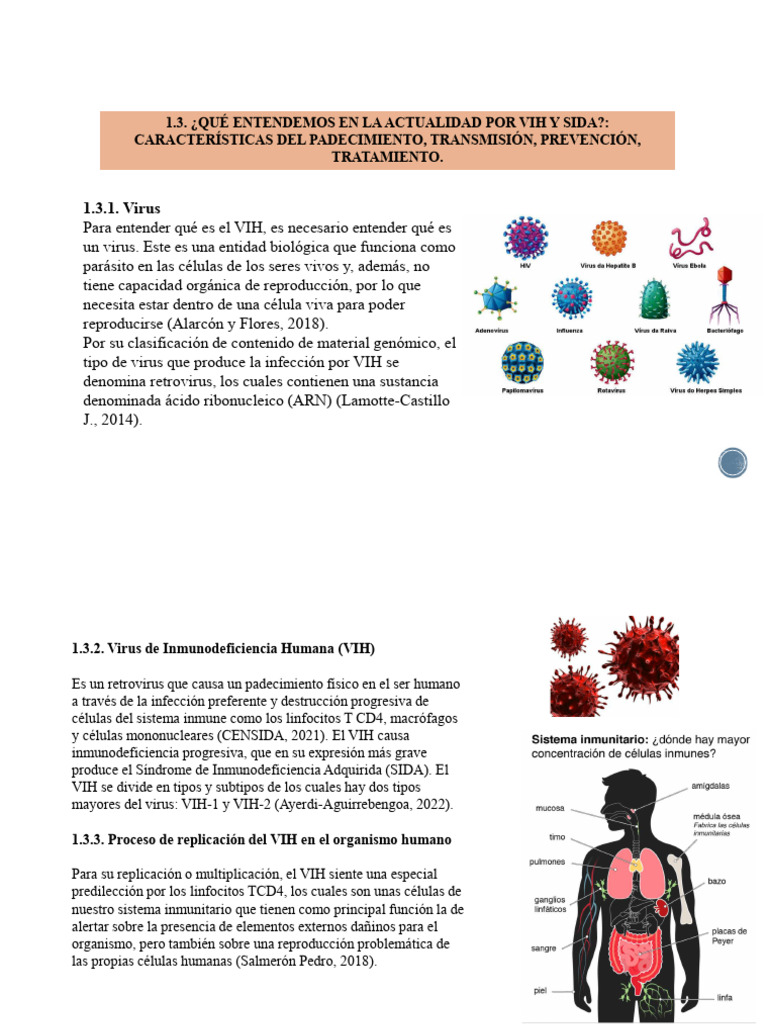 VIH y SIDA: Transmisión y Prevención | PDF | VIH | Virus