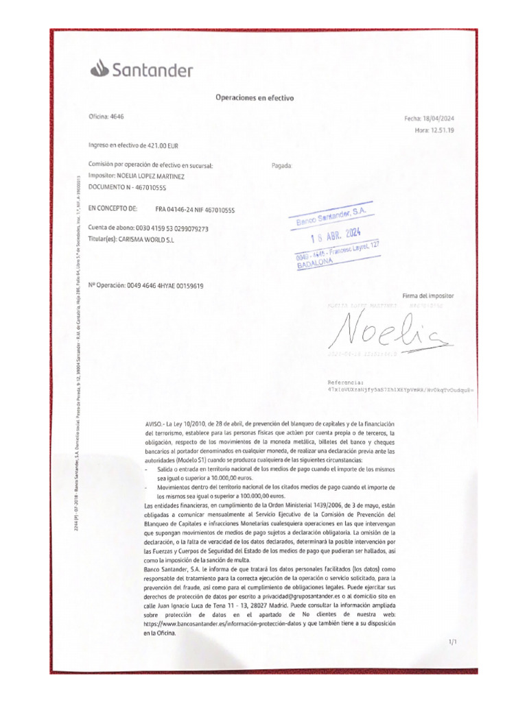 Santander | PDF