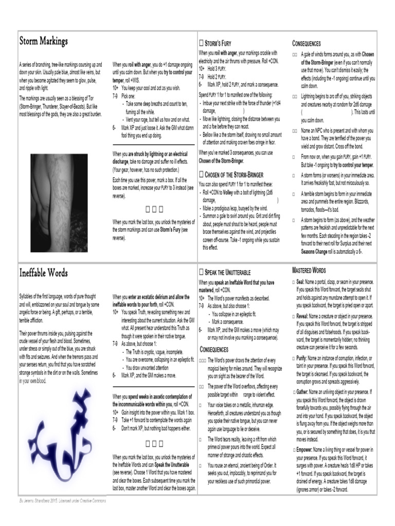 Storm Markings and Ineffable Words | PDF
