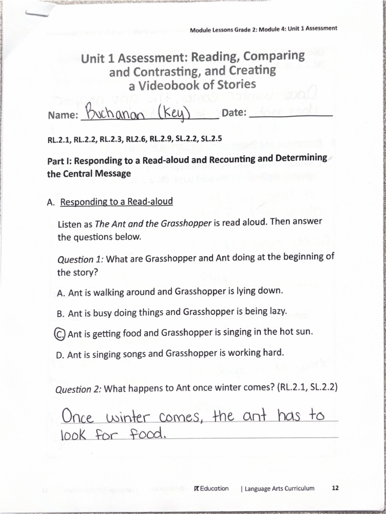 Module 4 Unit 1 Assessment | PDF