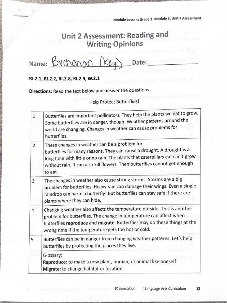 Module 4 Unit 2 Assessment | PDF