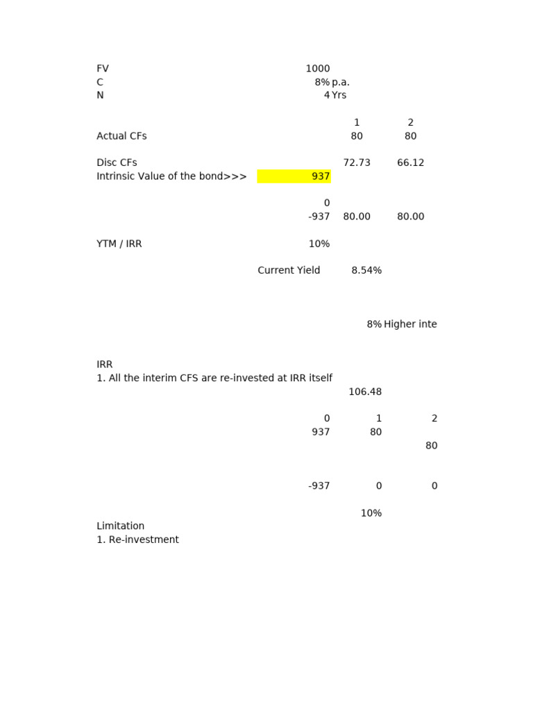 Excel Session 1 | PDF