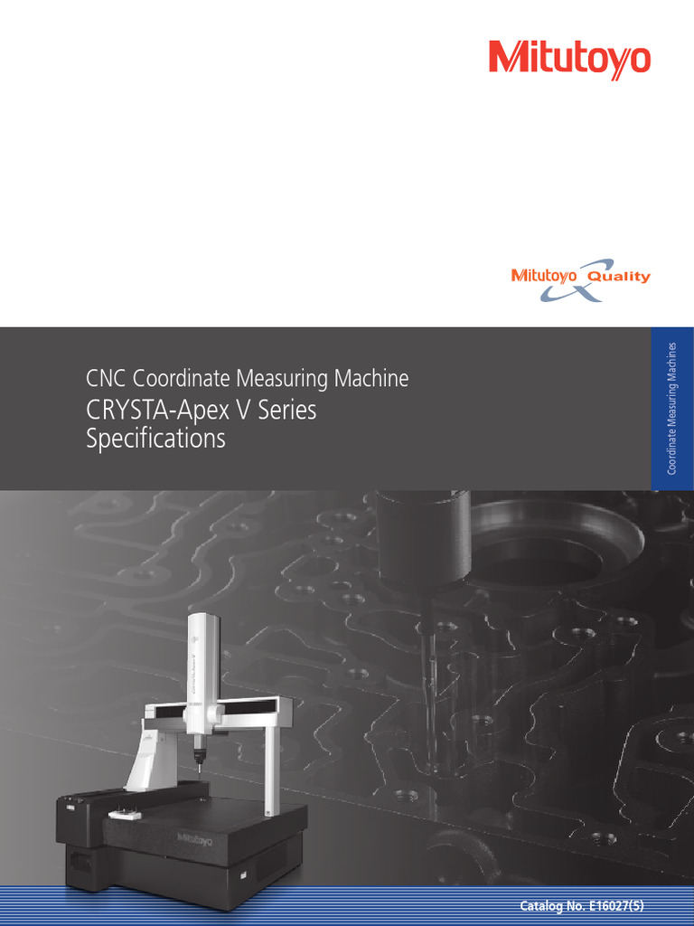 CRYSTA_ApexV | PDF | Alternating Current | Numerical Control