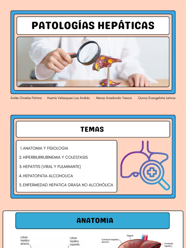 Patologías Hepáticas: Diagnóstico y Tratamiento | PDF | Hepatitis ...
