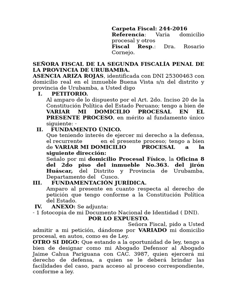 Varia Ariza Fiscalia | PDF