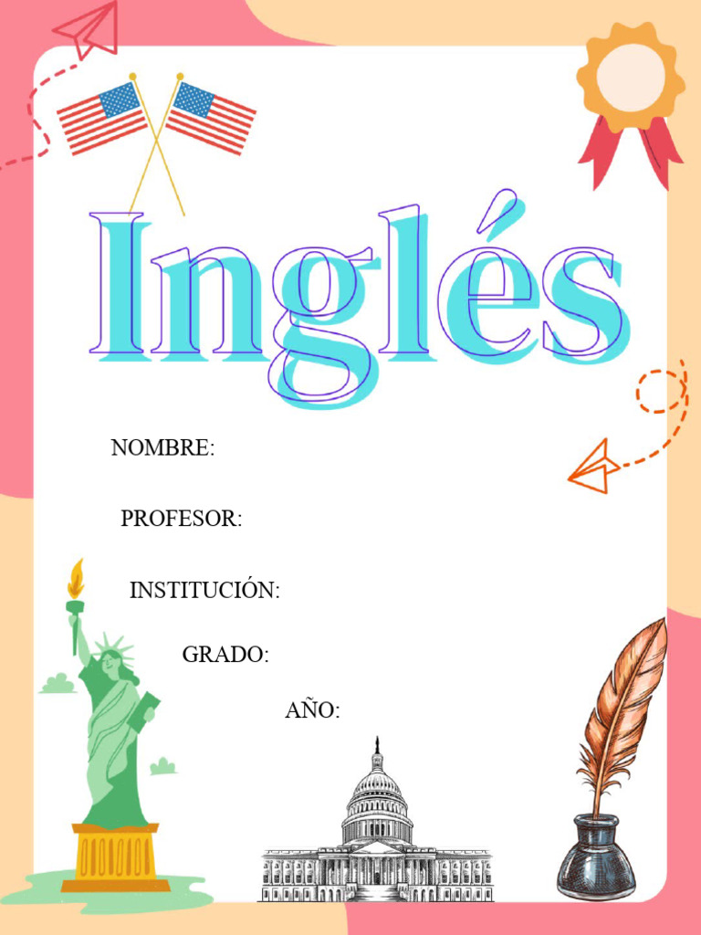 Caratulas de Ingles Primariaaa | PDF