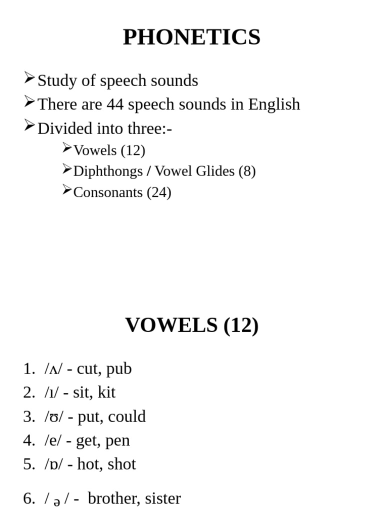 PHONETICS | PDF