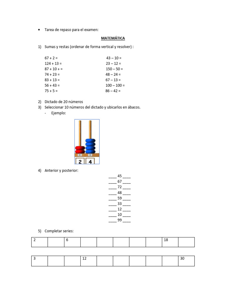 Tarea de repaso | PDF