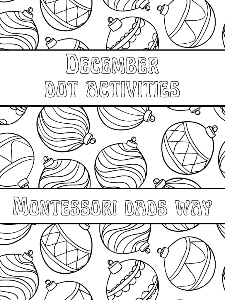 December Dot Activities 2 | PDF