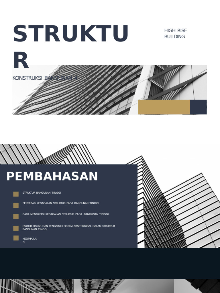 High Rise Building Bangunan Tingkat Tinggi | PDF